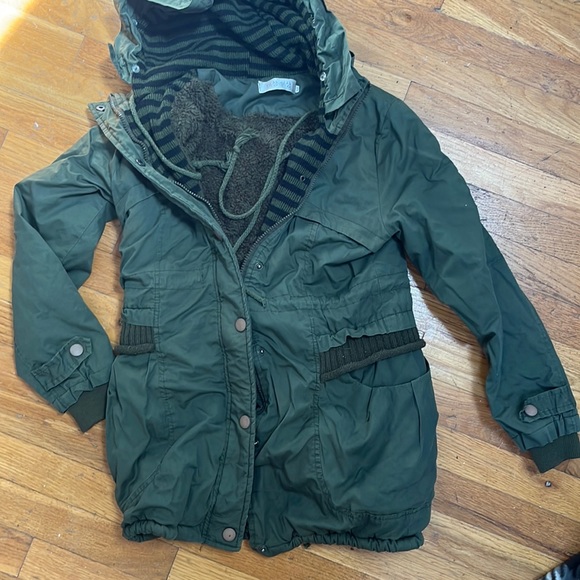 Jackets & Coats | Japanese Winter Jacket In Mossy Army Green Coolest ...
